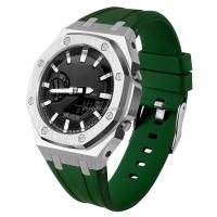 China Casio G Shock Ga2100 Ga2110 Custom Zinc Alloy Watch Case With Silicone Band Strap for sale
