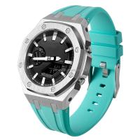 China Casio G Shock Ga2100 Ga2110 Custom Zinc Alloy Watch Case With Silicone Band Strap for sale
