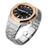 China Casio Ga2100 G Shock Watch Case All Stainless Steel Bezel Strap And Metal Watch Strap for sale