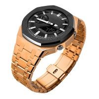 China Casio Ga2100 G Shock Watch Case All Stainless Steel Bezel Strap And Metal Watch Strap for sale