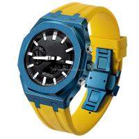 China Generation 5 Mod Kit Stainless Steel Watch Band And Bezel For Casio Ga2100 G Shock Case for sale