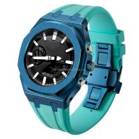 China Generation 5 Mod Kit Stainless Steel Watch Band And Bezel For Casio Ga2100 G Shock Case for sale