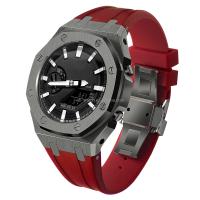 China Stainless Steel Watch Case And Band For Casio Ga2100 Modification Metal Silicone Strap for sale
