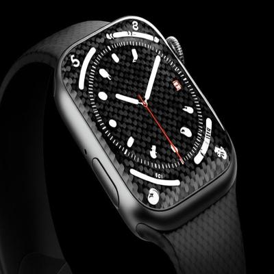China Carbon Fiber Apple Watch Luxury Case The Perfect Combination of Style and Protection for sale