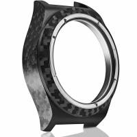 China Alloy Stainless Steel Carbon Fiber 45mm Watch Case Luxury Material Precision Crafted for Custom Watch Assembly and Repair for sale