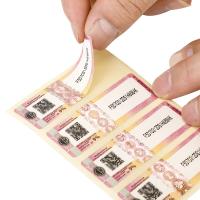 China Rolls Packaging Food And Beverage Labels with High-Strength Adhesive for sale