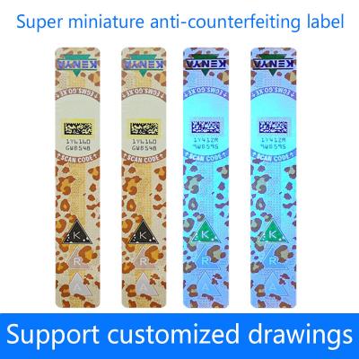 China Custom Security Stickers with UV Resistant Durability Full Color Yes Security Feature for sale