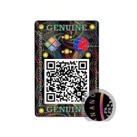 China Glossy QR Code Label Multiple Custom Product Label Stickers ODM for sale
