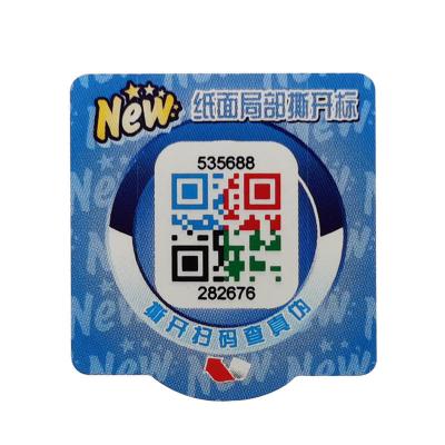 China Glossy Plastic Label Sticker Anti Counterfeiting Multi Purpose Label ODM for sale