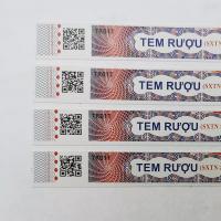 China CMYK Printing Security Sticker Custom Personalized Wine Label Gloss Lamination for sale