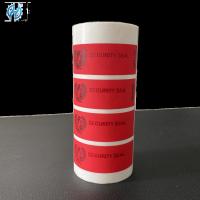 China Roll Packaging Security Adhesive Label Stickers CMYK/Pantone Printing Option for sale
