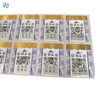 China Customizable Anti Counterfeiting Sticker for Packaging Solutions for sale