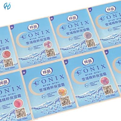 China Silk Screen Security Label Stickers for Supply Chain Security for sale