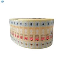 China Sheet Packaging Security Label Stickers in - Customized CMYK/Pantone for sale