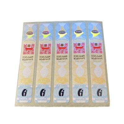 China CMYK/Pantone Security Seal Stickers Customized and Trustworthy for sale