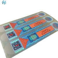 China Roll/Sheet Packing Holographic Security Stickers - Customization Available for sale