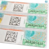 China Permanent Adhesive Security Label For Equipment Identification for sale