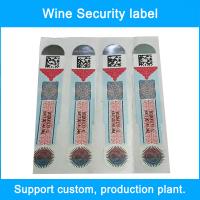 China Waterproof Wine Label Stickers with Tear Resistant Permanent Adhesive Roll Stickers for sale