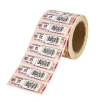 China Custom Security Label Stickers CMYK/Pantone Offset/Silk Screen Printing Customized Design for sale