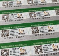 China Rectangle Glossy Heat Transfer Label The Ultimate Solution for Permanent Adhesion for sale