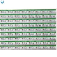 China Rectangle Self-adhesive Safety label for Security Labeling and Labeling Requirements for sale