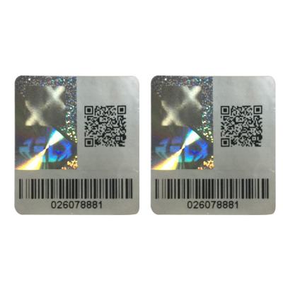 China Strong Glue Waterproof Permanent Adhesive Self Adhesive Security Labels for Tamper Evident Protection for sale