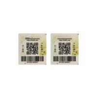 China Indoor And Outdoor Double Layer Shipping Labels Durable Waterproof Removable Adhesive Designed For Shipping And Logistics for sale