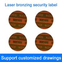 China Gold Thermal Transfer Label Offering Temperature Resistance Up To 150°C Perfect for Durable Barcode and QR Code Printing for sale