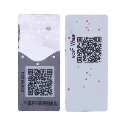 China Customizable Labelsize Self Adhesive Security Labels One Sheet Security Labeling Providing Tamper Proof Seals for Sensitive Equipment for sale