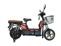 China Four Shock Absorbers Electric Motorized Bicycles Black Womens Electric Bike for sale
