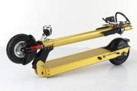 China Yellow Commuter Folding Electric Scooter , 14.8kg Foldable Motorized Scooter for sale