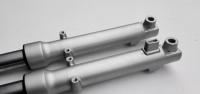 China Electric Tricycle Parts Security Front Forks Stainless Steel With Shock Absorber for sale