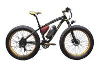 China Snow 26''-4.0 Tire Mountain Electric Bike Rear Motor 48V 500W SHIMANO 21 Speed for sale