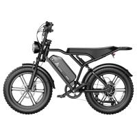 China R002 20''*4.0 1500W Full Suspension Moped-style Electric Bike Europe Warehouse Stock Fat Tire Bike for sale
