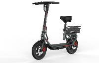 China C10 12''*2.125 450W Folding Electric Mini Scooter with LCD Rear Brake 36v Foldable Bike Supply Lithium Battery for sale