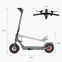 China 2025 EU US Warehouse Stock Dropshipping 2 Wheel 350W 10 Inch X9 Adult Electric Scooter Fat Tire Foldable Waterproof 25kmh Dual for sale