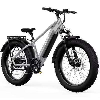 China 26Inch E-Bikes Suspension Fork Removable Battery Professional 7 Speed Gears Electric Bicycle Fat Bike for sale