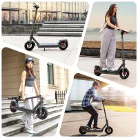 China Ultimate Convenience 10'' Foldable Electric Scooter with 630W Front Rear Disc Brake 36V 10.4AH Integrated Battery for Commuting for sale