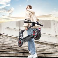 China Ultimate Convenience 10'' Foldable Electric Scooter with 630W Front Rear Disc Brake 36V 10.4AH Integrated Battery for Commuting for sale