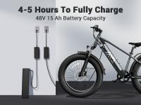 China 48V 26 Inch Fat Tire Electric Bike Powerful Motor Off-Road & City Commuter E-Bike Long Range Lithium Battery Pedal Assist for sale