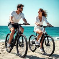 China 48V 26 Inch Fat Tire Electric Bike for City Commuting & Off-Road with Long Range Women MTB Ebike Fatbike 250W for sale