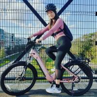 China UK Stock 48v Voltage Electric Mountain Bike Aluminum Alloy Frame 7 Speeds Lithium Battery Power Hub Motor 7 Speeds Mountain for sale