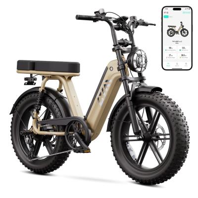 China TST R7 Steel Frame Electric Bike for Teen&Adult 1500W Brushless Rear Hub Motor MTB Long Range Fat Tire Ebike Electric Dirt Bike for sale