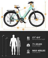 China 0EM Factory Price M722 27.5 Inch Mountain E Bike 500W 750W E Bike With Fashion Design for sale