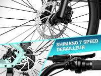 China 2026 0EM Factory Price M722 27.5 Inch Mountain E Bike 500W 750W E Bike With Fashion Design for sale