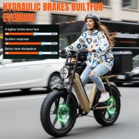 China High Quality 750w 1000w 1200w 1500w Electric Bike 20 Inch Mountain Electric Bike for Outdoors for sale