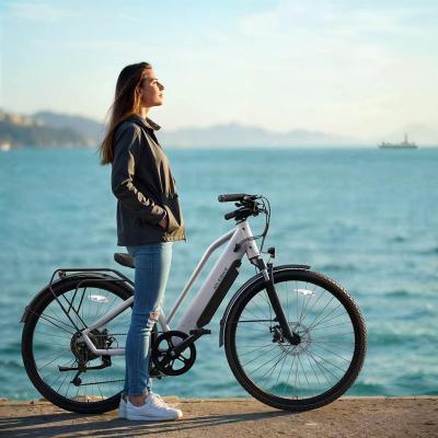 China Wholesale Classic 26 Inch Electric Bike | 36V 7.6Ah Urban Commuter E-Bicycle | OEM/ODM Available Women Bike for sale