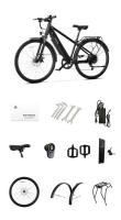 China CE UL M614 7 Speed Lightweight 26 Wheel Size Electric City Bike Steel Frame Electric City Bike 31 - 60 km Electric Cycle Ebike for sale