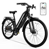 China TST C624 26'' Frame 5 Modes 7 Speed 32-37km/h Electric City Bike High Speed Brushless Pedal-Assist Digital Charging 36V Lithium for sale