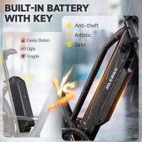 China TST C624 26'' Frame 5 Modes 7 Speed 32-37km/h Electric City Bike High Speed Brushless Pedal-Assist Digital Charging 36V Lithium for sale